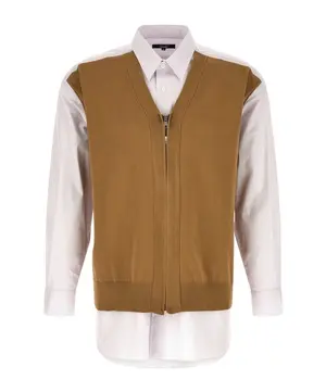 Comme Des Garçons Cardigan Insert Shirt