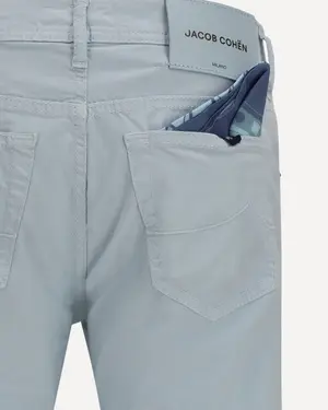 Jacob Cohen Slim Fit Five-pocket Jeans - Gray