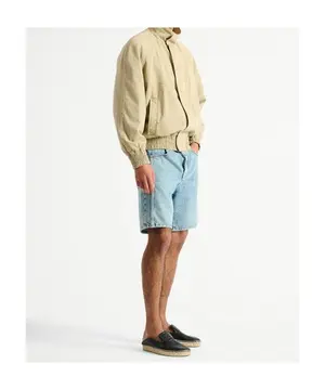 Balmain Cotton Vintage Bomber Jacket - Beige
