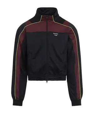 Martine Rose Shrunken Track Jacket - Black