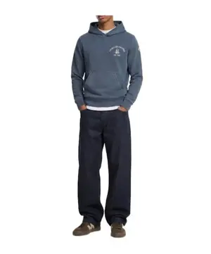 Moncler Cotton Hoodie With Logo Print