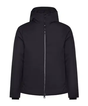SAVE THE DUCK Hooded Zip-up Jacket - Black