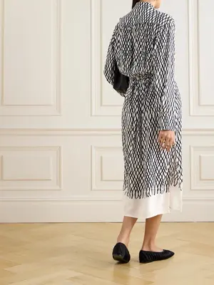 Proenza Schouler Bailey Printed Shirt Dress