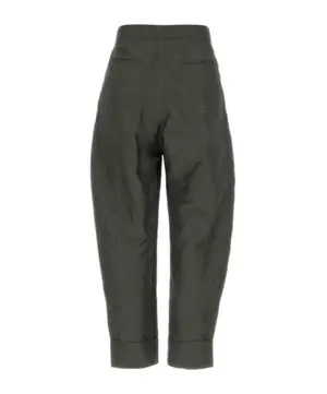 PT TORINO Pleated Cuffed Trousers