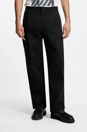 Hugo Boss Relaxed-fit Japanese Denim Jeans