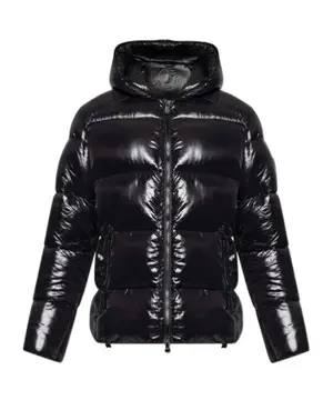 SAVE THE DUCK Hooded Puffer Jacket - Black