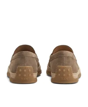 TOD'S Classic Moccasin Loafers - Brown
