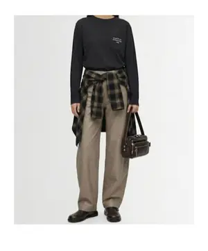 Acne Studios Long Sleeve Organic Cotton T-shirt