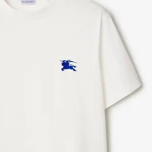 Burberry Edk Embroidered Crewneck T-shirt