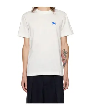 Burberry Edk Embroidered Crewneck T-shirt