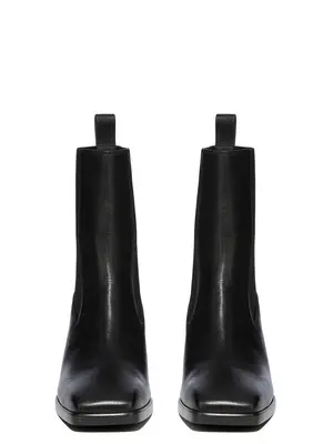 Rick Owens Chelsea Boots With Pull Tab
