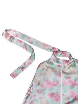 Acne Studios Floral Printed Shirt Dress