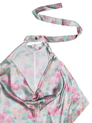 Acne Studios Floral Printed Shirt Dress