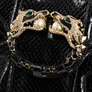 Gucci Python Evening Shoulder Bag