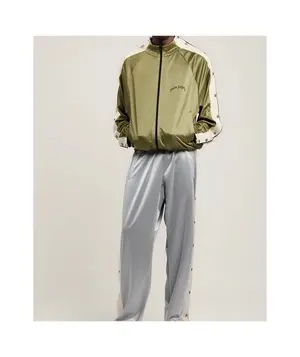 Palm Angels Snap-button Side Bands Track Jacket