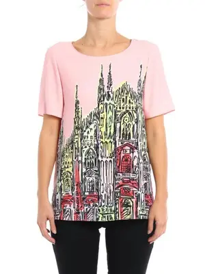 Moschino Printed T-shirt - Multicolor