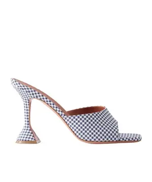 Checked Mules Clogs For Women