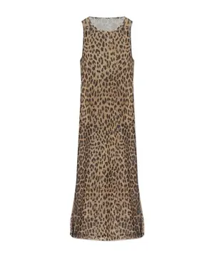 Moschino Animal Print Day Dresses
