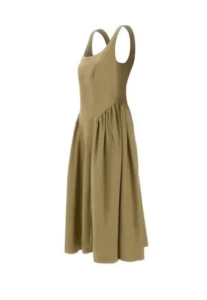 Marella Gathered Midi Dress