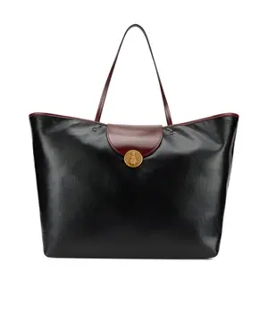 Versace Vivian Large Coated Canvas Tote