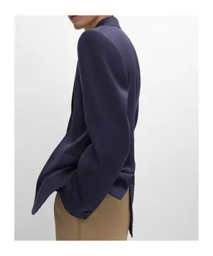 Celine Grain De Poudre Wool Colline Jacket - Black