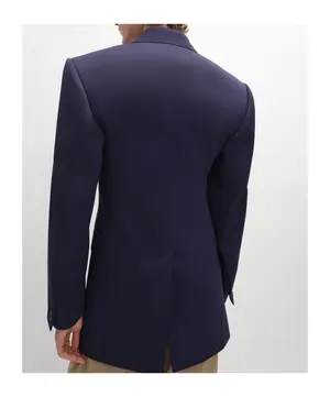 Celine Grain De Poudre Wool Colline Jacket - Black