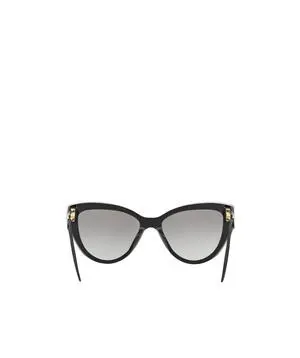 Miu Miu Cat Eye Logo Sunglasses - Gray