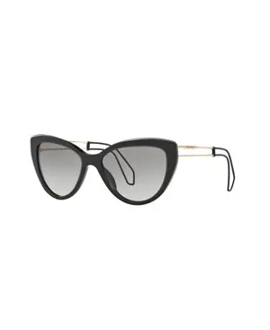 Miu Miu Cat Eye Logo Sunglasses