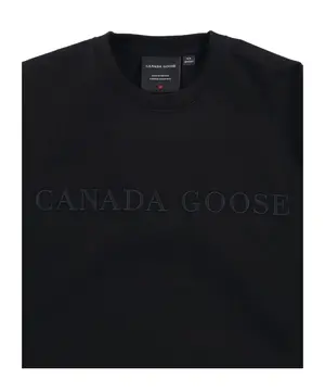 Canada Goose Embroidered Logo Cotton T-shirt