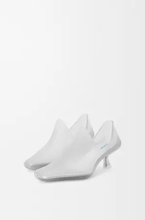Loewe Emily Quilted Pvc Pumps With Socks
