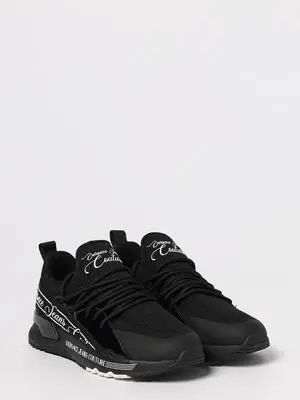 Versace Dynamic Logo Sneakers - Black