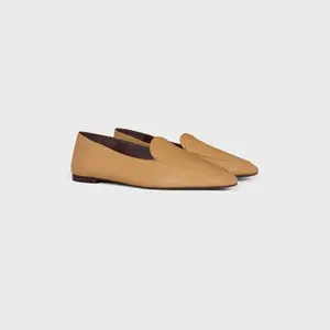 Celine Aura Loafer In Goatskin - Orme