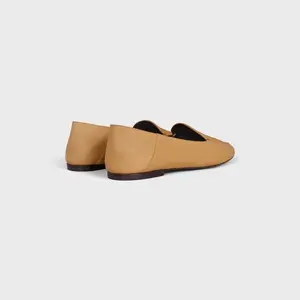 Celine Aura Loafer In Goatskin - Orme
