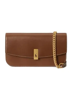 Polo Ralph Lauren Chain Strap Shoulder Bag - Brown