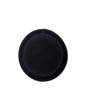 Loro Piana Sloop Wool Beanie Hat - Blue Navy