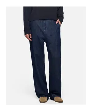 7 For All Mankind Contrast-stitch Wide-leg Jeans