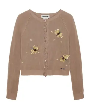 Shushu/tong Round Neck Cardigans For Women