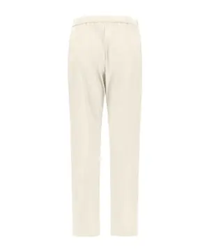 Herno Straight Leg Casual Pants With Elastic Waistband