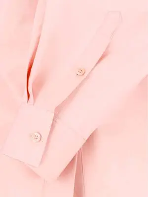 Givenchy Puff-sleeve Collared Shirt - Nude
