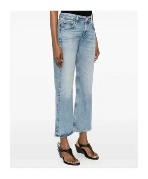 Citizens Of Humanity Faye Faded Straight-leg Jeans