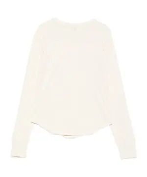Isabel Marant Étoile Button Detail Crewneck Knit Top - No