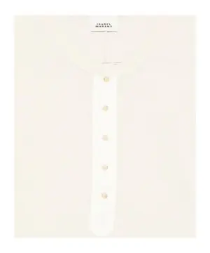 Isabel Marant Étoile Long Sleeve Button T-shirt