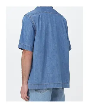 Dries Van Noten Short-sleeved Shirt - Blue