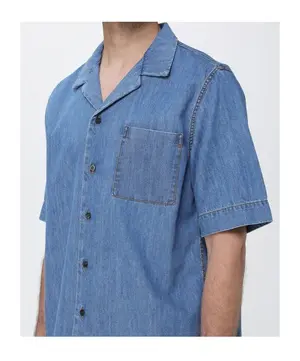 Dries Van Noten Short-sleeved Shirt - Blue