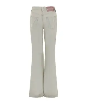 VIVIENNE WESTWOOD Faded Wash Straight Leg Jeans - Denim