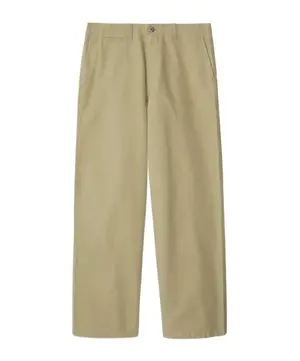 Burberry Straight-leg Mid-rise Chinos - Nude