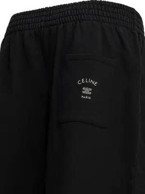 Celine Cotton Fleece Shorts