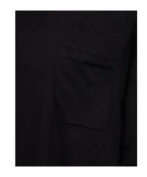 THE ROW Kaddy Short Sleeve Cotton T-shirt - Black
