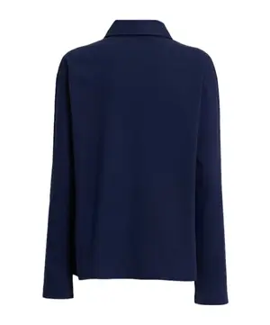 THE ROW Roddie Cotton Shirt - Black