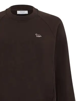 Maison Kitsuné Baby Fox Embroidered Sweatshirt - Ganache
